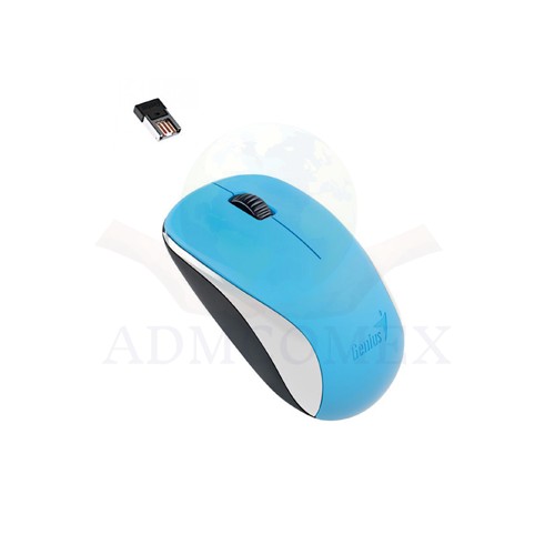 MOUSE INALÁMBRICO NX-7000 BLUE EYE AZUL - Admcomex